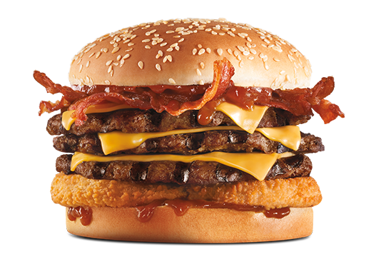 Triple Western Bacon Cheeseburger - Carl's Jr. Canada