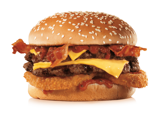 Double Western Bacon Cheeseburger® - Carl's Jr. Canada